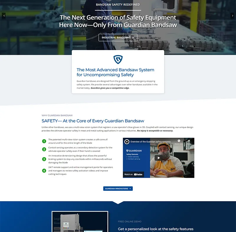 Manufacturing Website Design | Industrial Website Design for ...